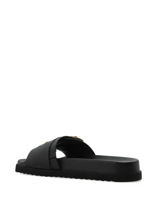 ALLSAINTS Ellie Buckle Sandals - Black