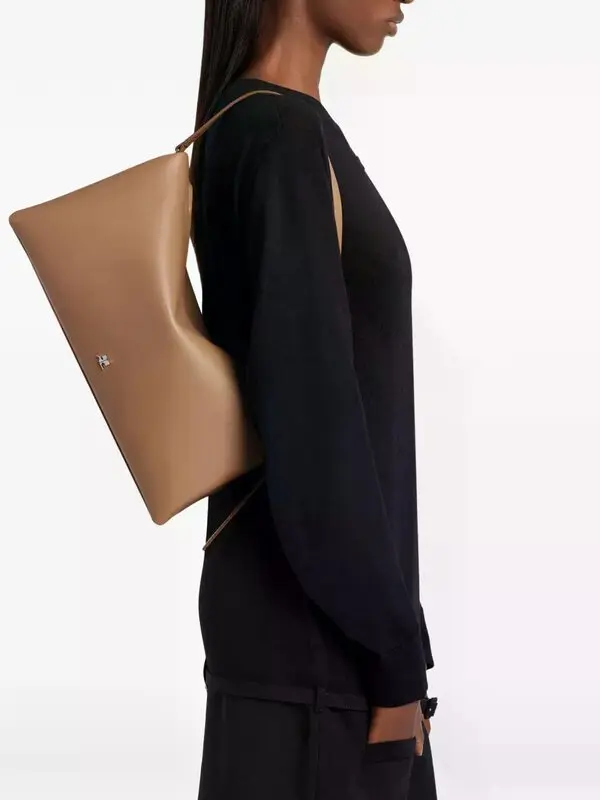 COURREGES Cuff Shoulder Bag - Neutrals