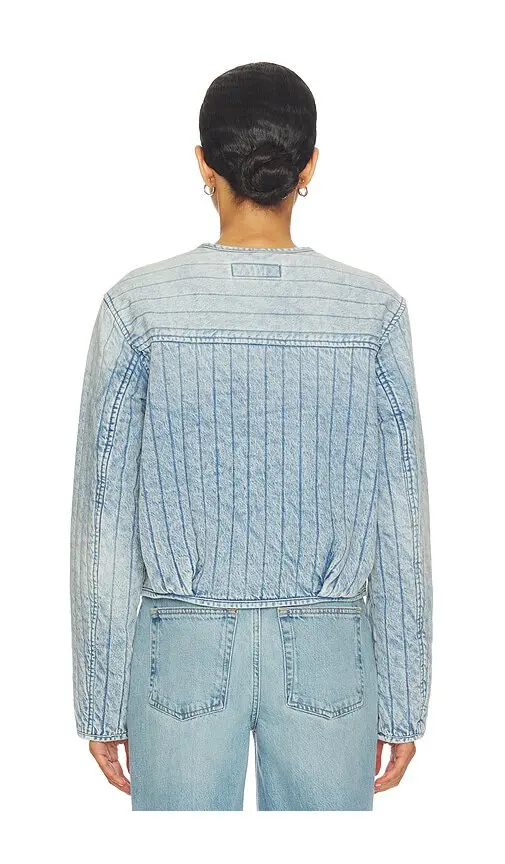 Blanknyc Quilted Denim Jacket