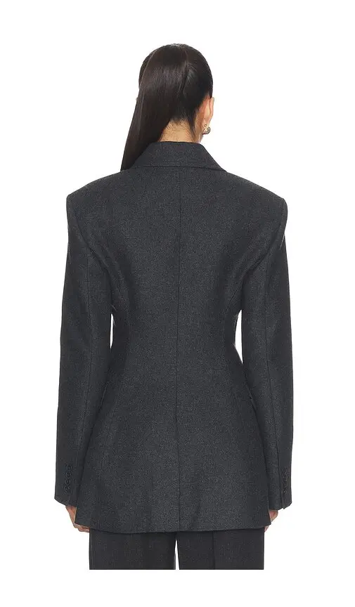 EAVES Hulda Wool Flannel Blazer