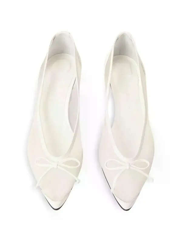 Jacquemus Tourni Heeled Pumps With Bow Detailing