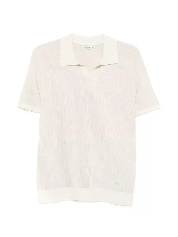 Simkhai Ribbed T-shirt - Neutrals