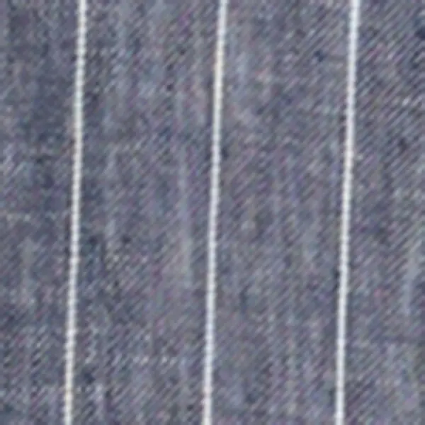 Max Mara Linen Stripe Wide Leg Trousers