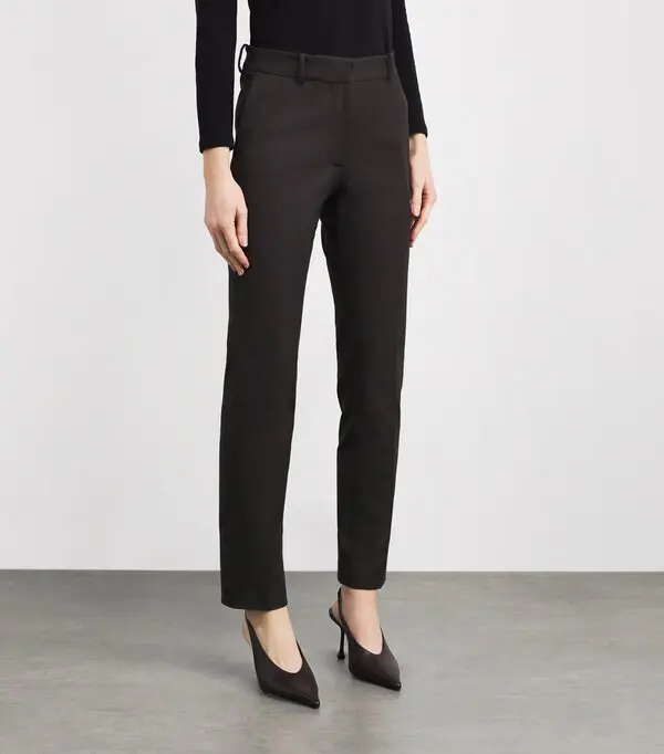 JOSEPH Gabardine Coleman Slim Trousers