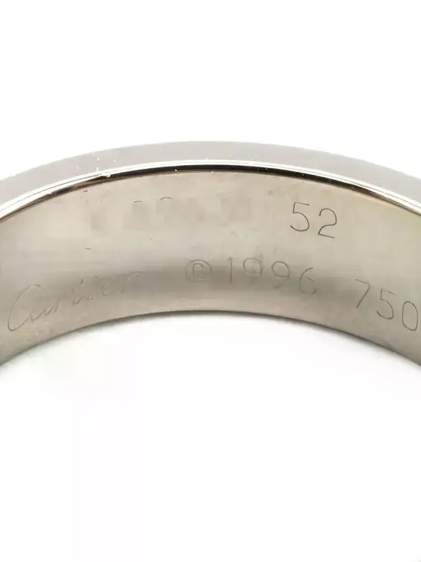 Cartier 18k White Gold Love Ring