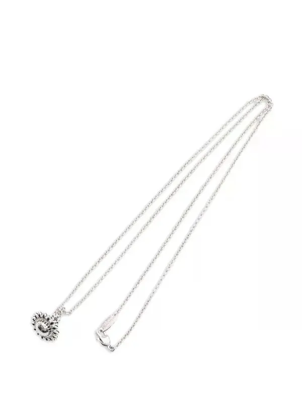 VIVIENNE WESTWOOD Tone Rhinestone Orb Pendant Necklace - Silver
