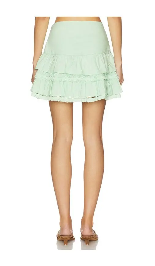 Peixoto Lydia Tiered Mini Skirt