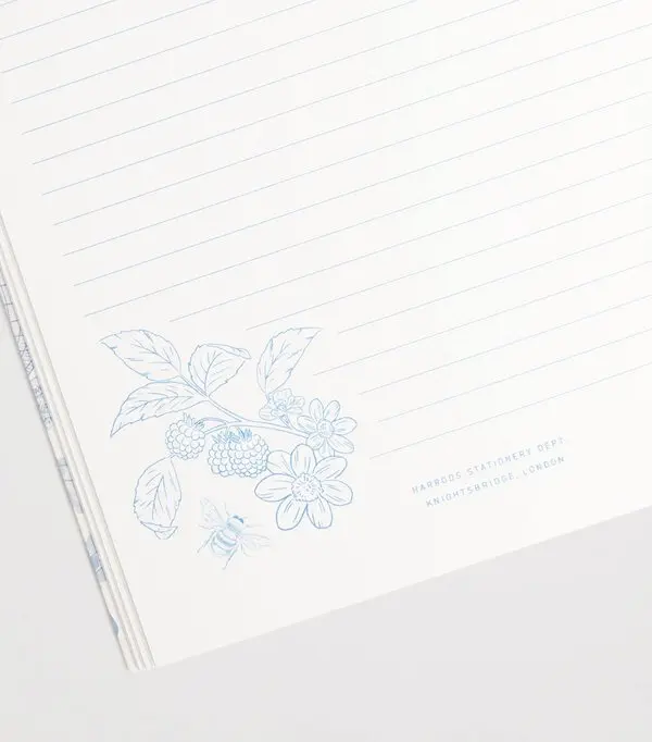 Harrods Toile A5 Notebook