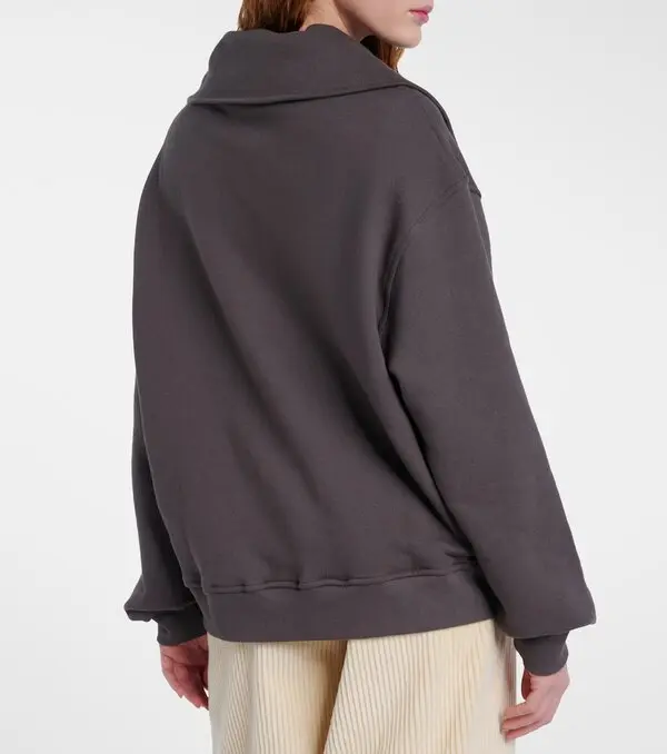 Etro Printed Cotton Half-zip Sweatshirt