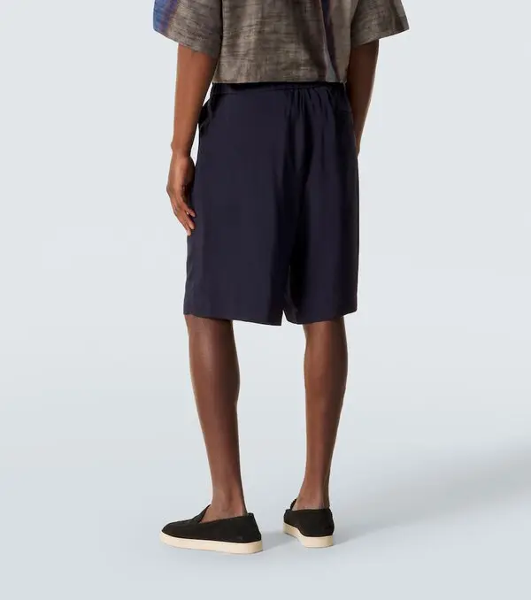 Giorgio Armani Pleated Bermuda Shorts