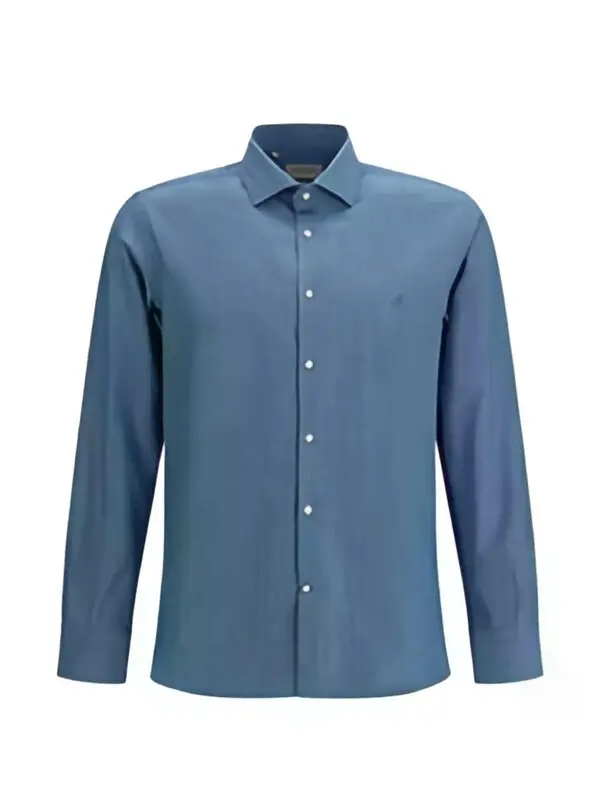 BROOKSFIELD Slim-fit Embroidered Shirt