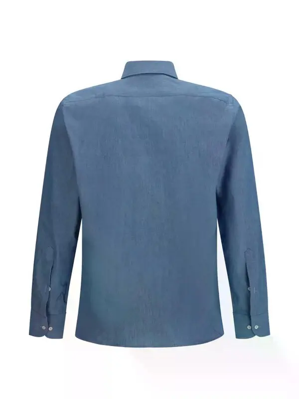 BROOKSFIELD Slim-fit Embroidered Shirt
