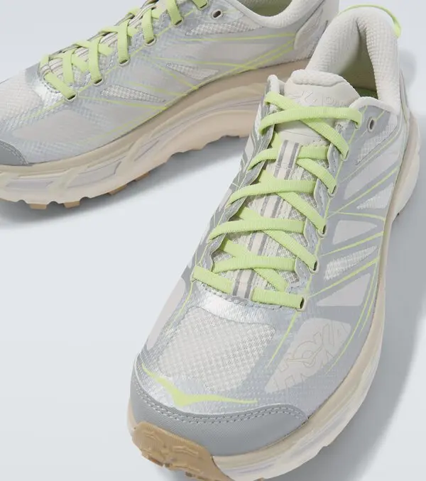 Hoka One One Mafate Speed 2 Running Shoes - Silver