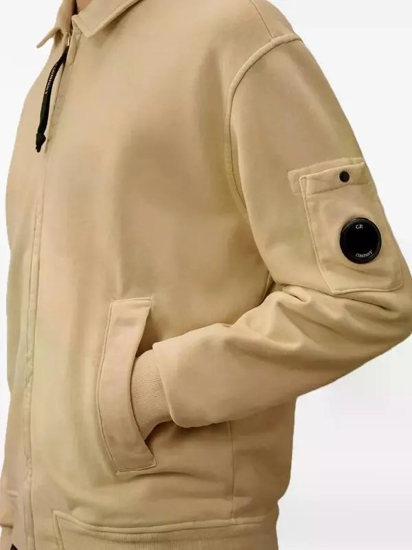 C.P. COMPANY Zip-up Sweatshirt - Neutrals