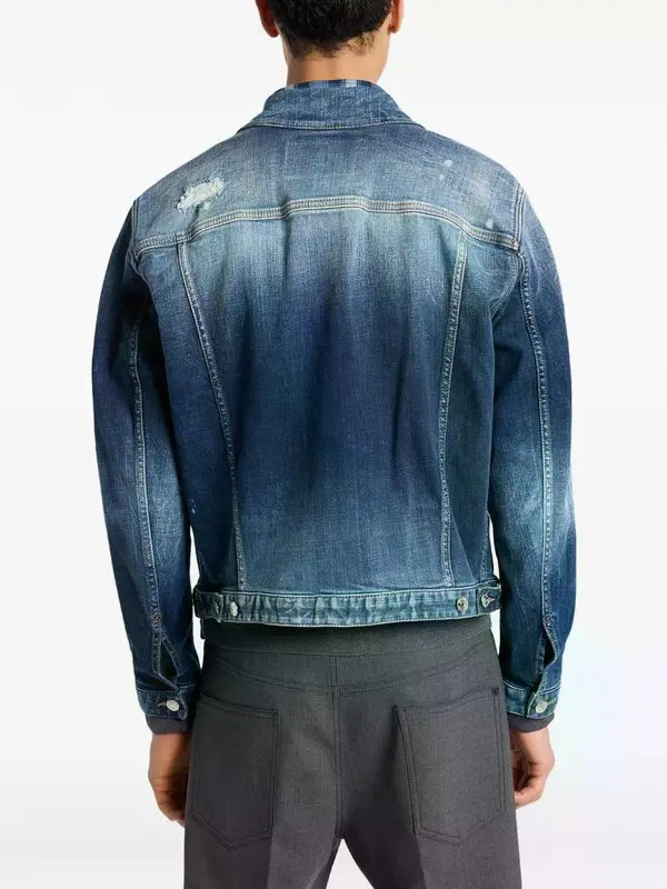 Dsquared2 Buttoned Denim Jacket