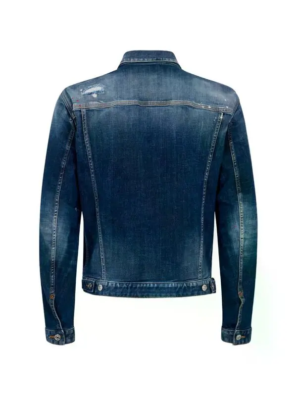 Dsquared2 Buttoned Denim Jacket