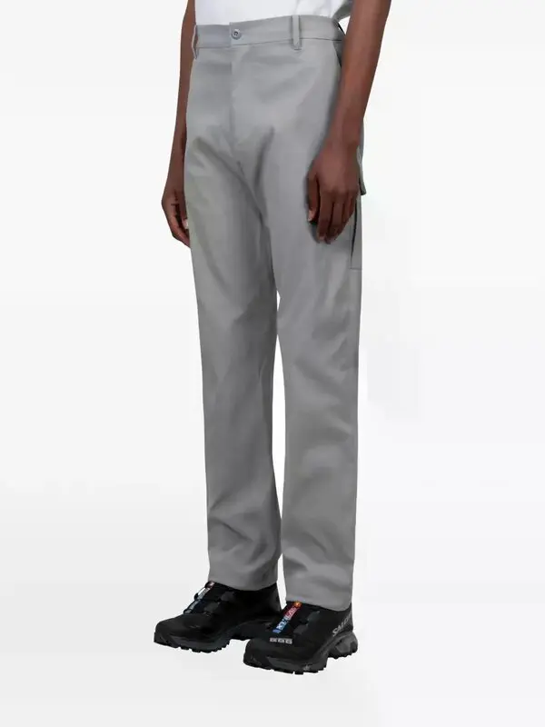 C.P. COMPANY Logo Patch Cargo Trousers - Grey