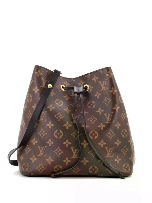 LOUIS VUITTON Monogram Canvas Neonoe Bucket Bag - Brown