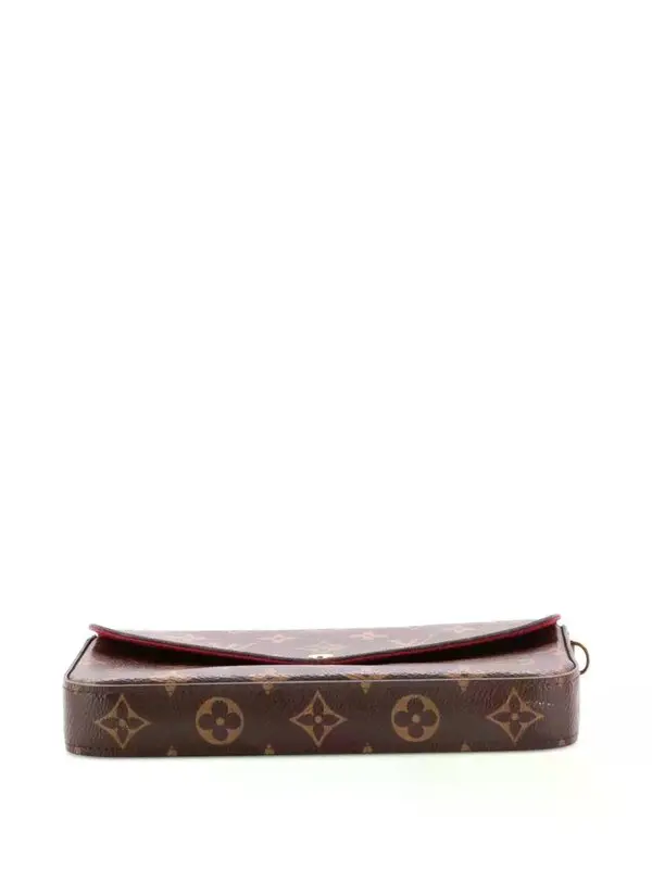 LOUIS VUITTON Monogram Canvas Felicie Pochette - Brown