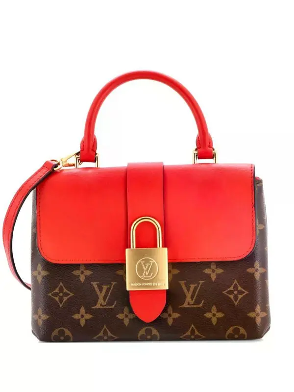 LOUIS VUITTON Locky Bb Satchel - Red