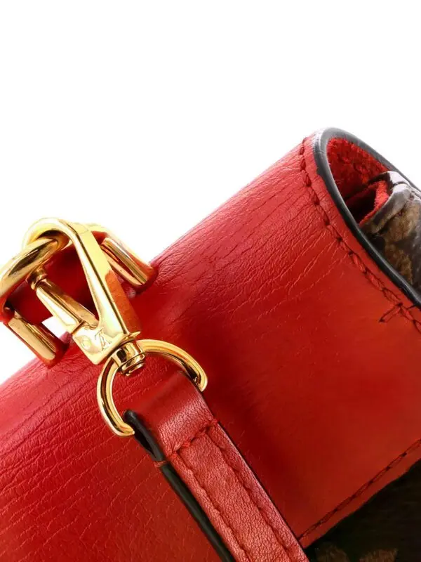 LOUIS VUITTON Locky Bb Satchel - Red