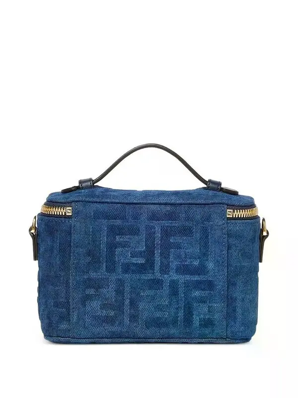 Fendi Vanity Mini Bag With Monogram - Blue