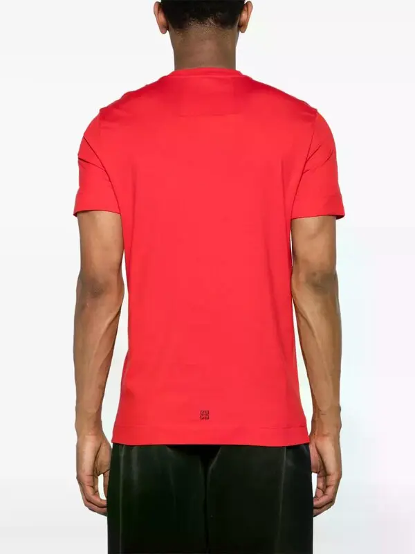 Givenchy Dragon-print Cotton T-shirt - Red