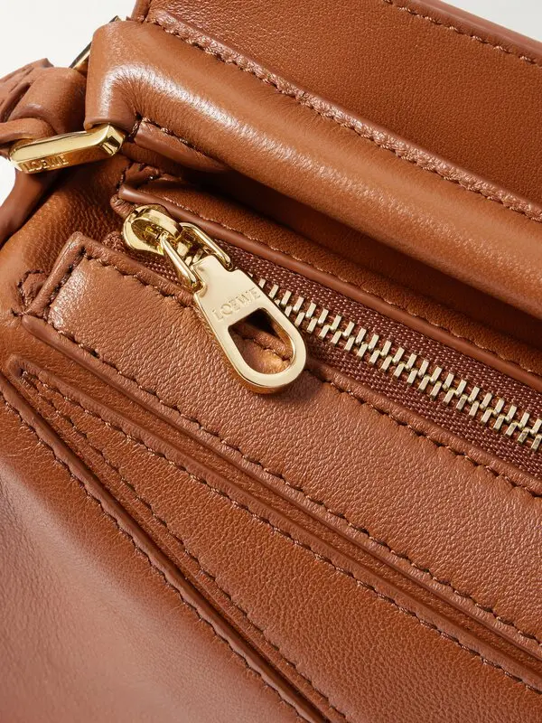 Loewe Featherlight Puzzle Mini Bag - Brown