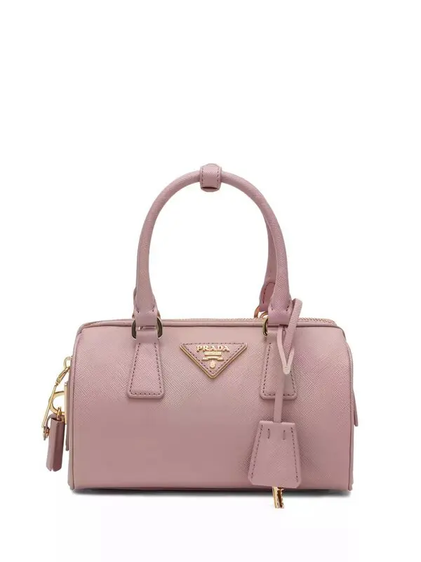 Prada Leather Tote Bag - Pink