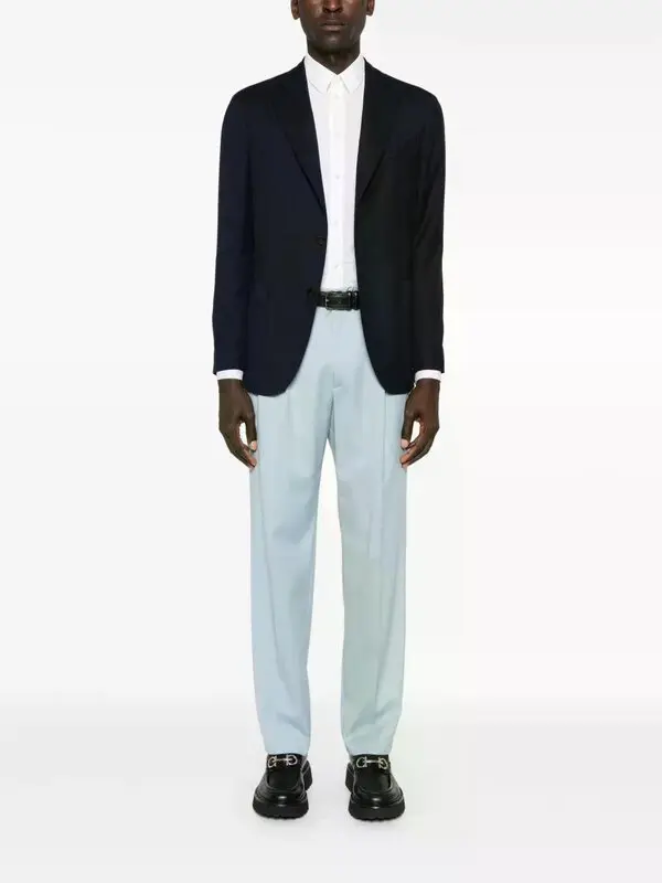 Boglioli Textured Finish Single-breasted Blazer