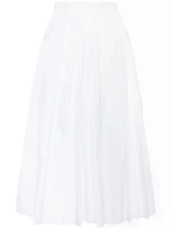 JIL SANDER Pleated Mid-length Skirt