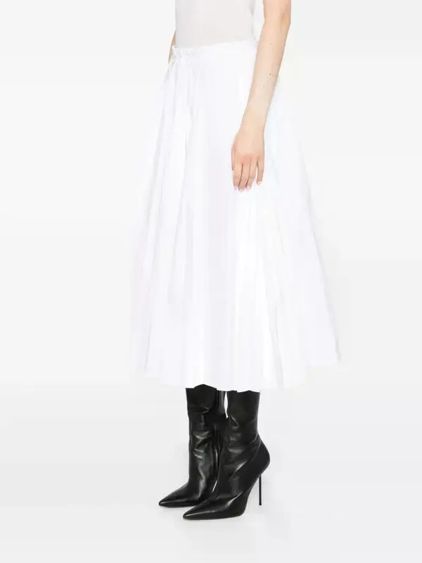 JIL SANDER Pleated Mid-length Skirt
