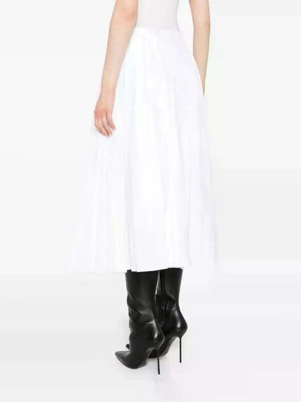 JIL SANDER Pleated Mid-length Skirt
