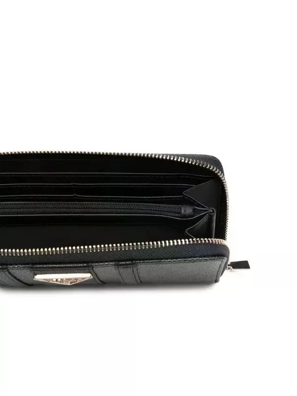 Guess Monogram-pattern Wallet - Grey