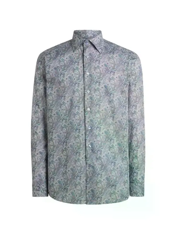 Etro Paisley Shirt - Grey