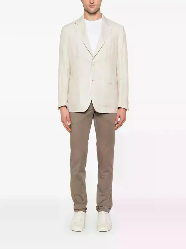 PT TORINO Slim-cut Trousers - Brown