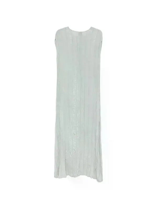 ALYSI Ribbed Sleeveless Midi Dress