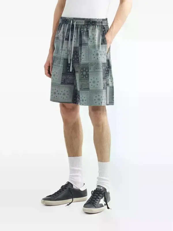 OFF DUTY Uji Shorts With Bandana Print