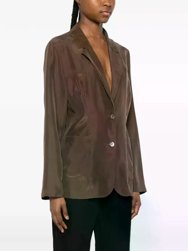 P.a.r.o.s.h Saxon Patch-pocket Blazer - Brown