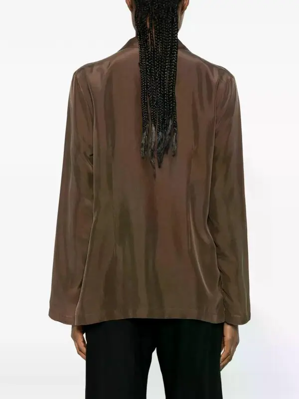 P.a.r.o.s.h Saxon Patch-pocket Blazer - Brown