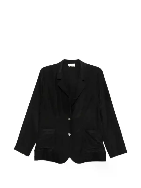 P.a.r.o.s.h Saxon Patch-pocket Blazer - Black