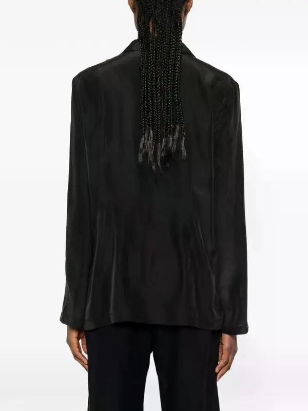 P.a.r.o.s.h Saxon Patch-pocket Blazer - Black