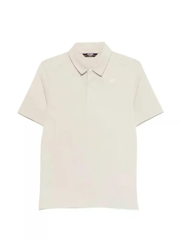 K-WAY Short-sleeve Polo Shirt - Neutrals
