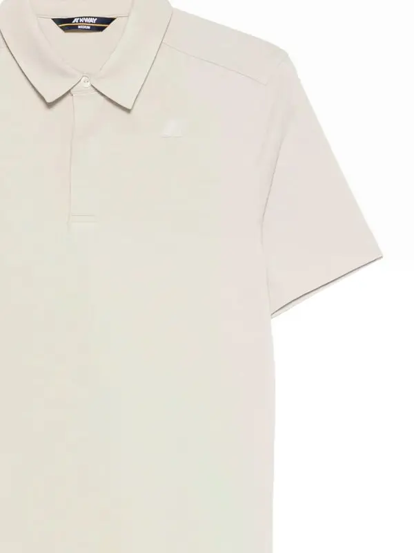 K-WAY Short-sleeve Polo Shirt - Neutrals