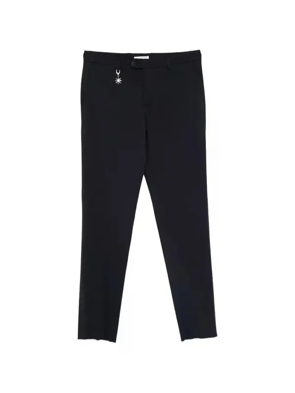 MANUEL RITZ Charm Detail Trousers - Blue
