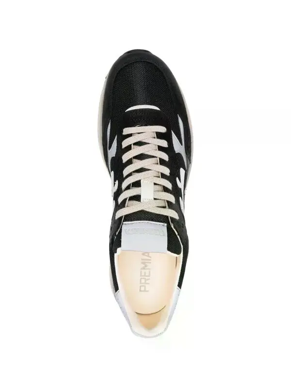 Premiata Mick Panelled Sneakers - Black