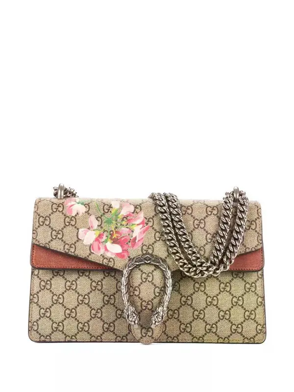 Gucci Dionysus Blooms Shoulder Bag - Neutrals