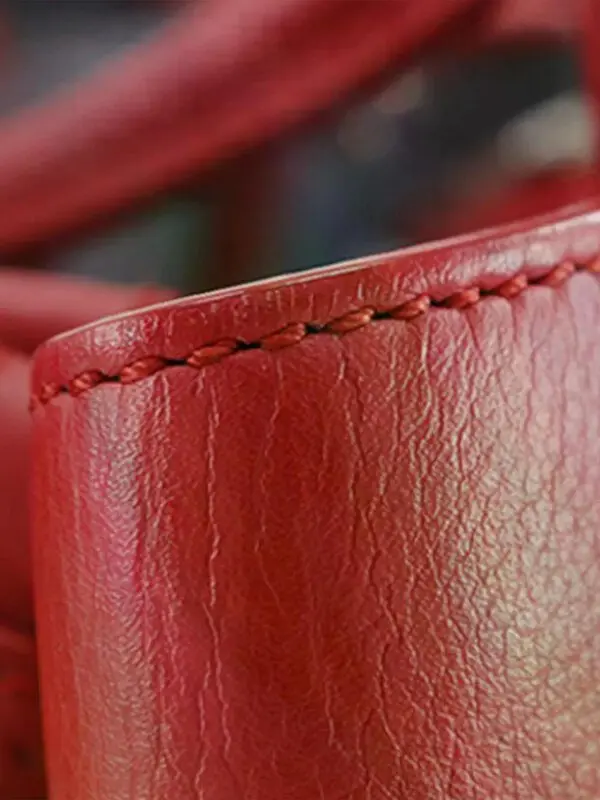Fendi Leather Petite 2jours Satchel - Red
