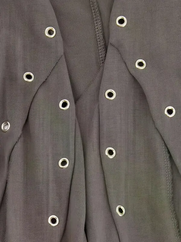 SRVC STUDIO Eyelet Detail V-neck Blouse
