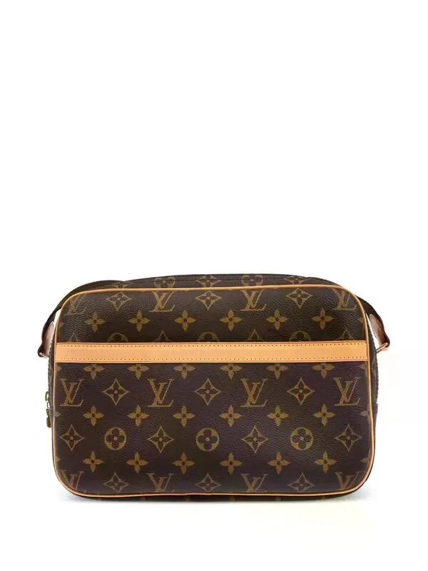 LOUIS VUITTON Monogram Reporter Pm Shoulder Bag - Brown